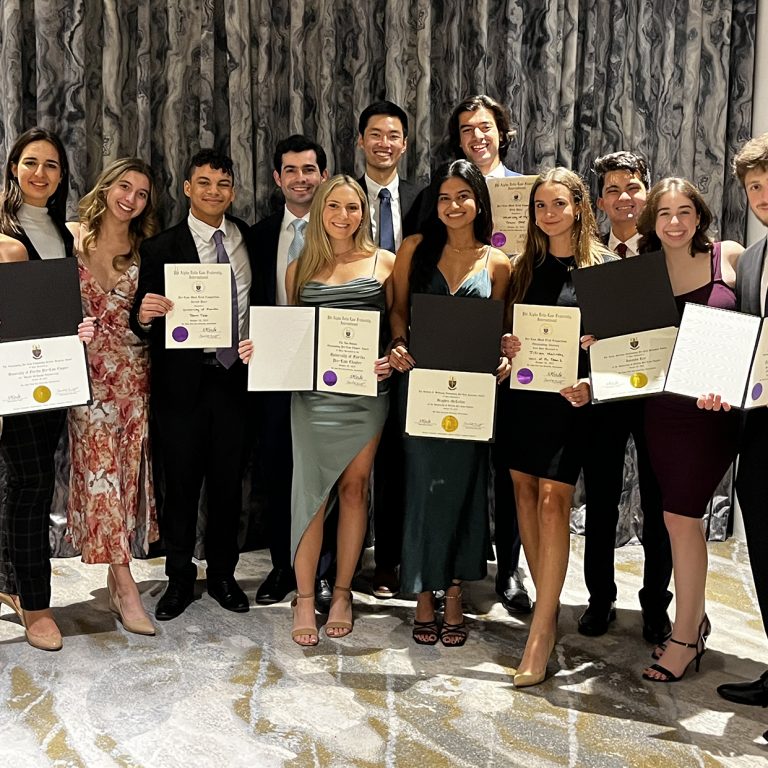 UF Phi Alpha Delta Clinches 13th Consecutive Win at National Mock Trial ...